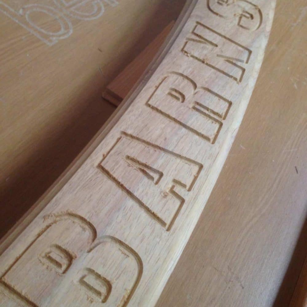 Wooden Gate Engraving for your Wooden Gates