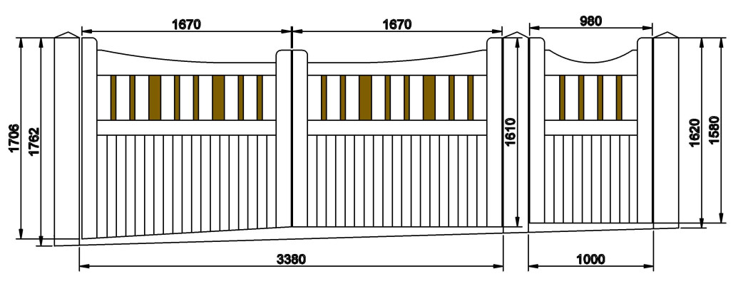 Measuring your gate for your Wooden Gates