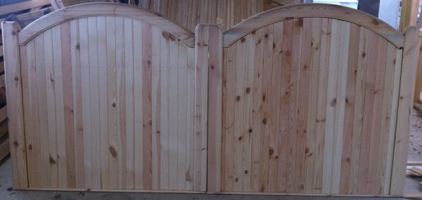 Wooden SLIDING Gates from The Wooden Gate Company
