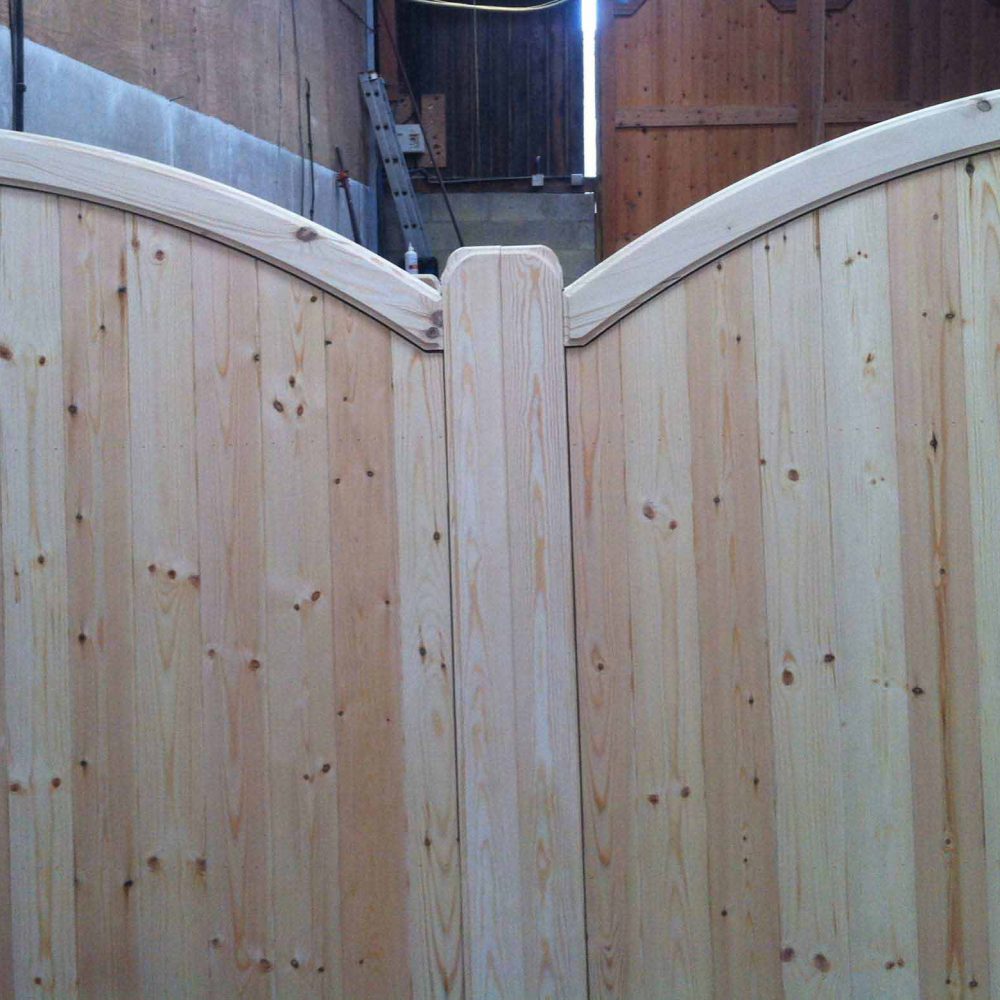 Wooden SLIDING Gates from The Wooden Gate Company