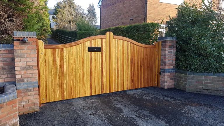 Wooden SLIDING Gates from The Wooden Gate Company