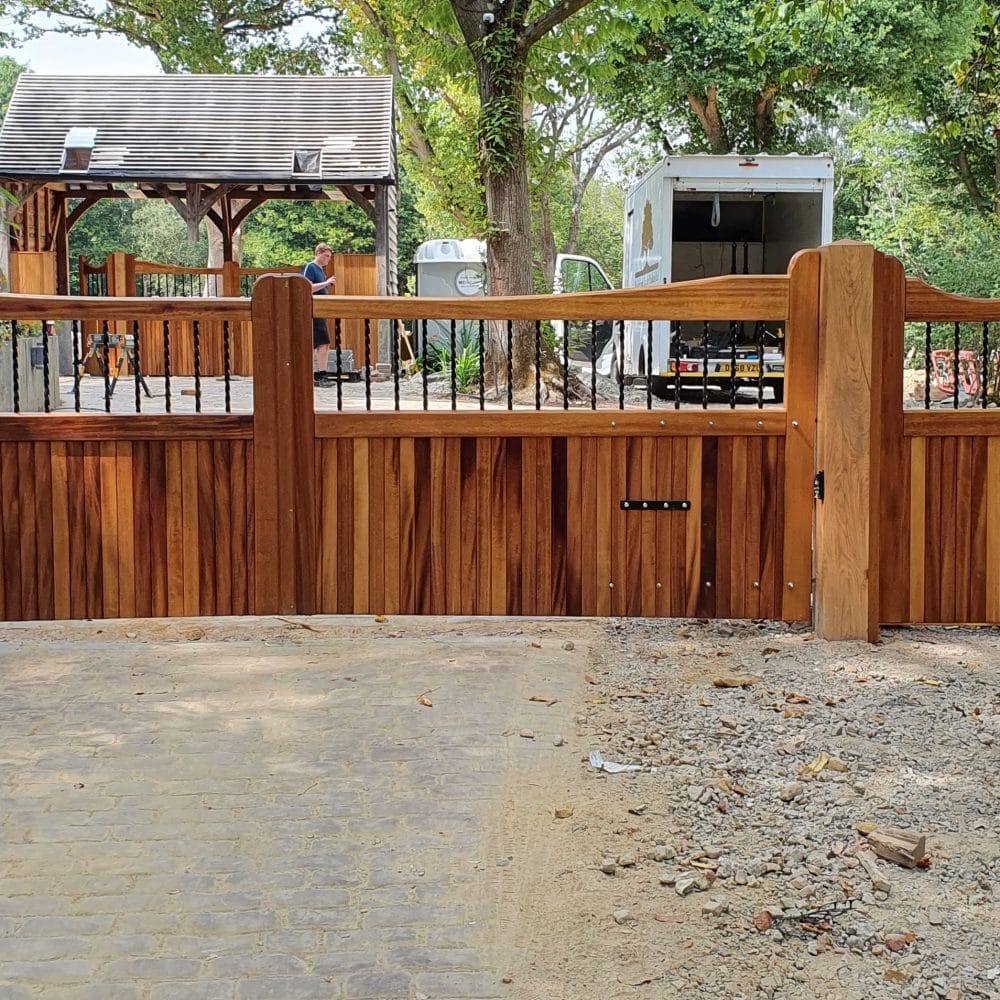 Iroko Gates - Design, Manufactured and Installed Nationwide