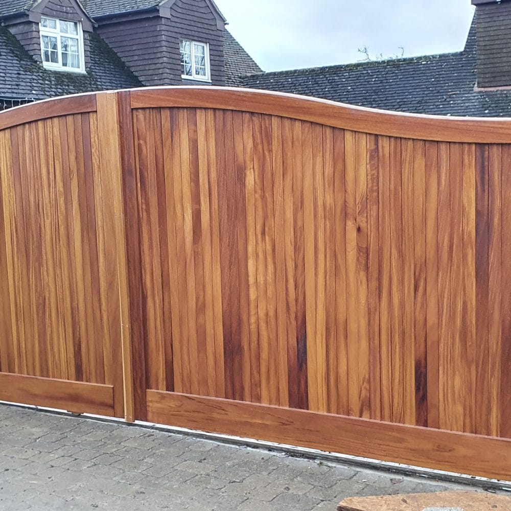 Iroko Gates - Design, Manufactured and Installed Nationwide